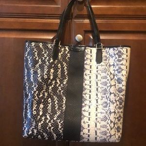 Coach | Bags | Coach Snake Skin Tote | Poshmark